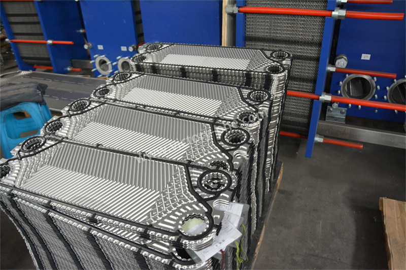 Industrial GEA Titanium Plates Chevron Plate Pattern For Oil Cooler