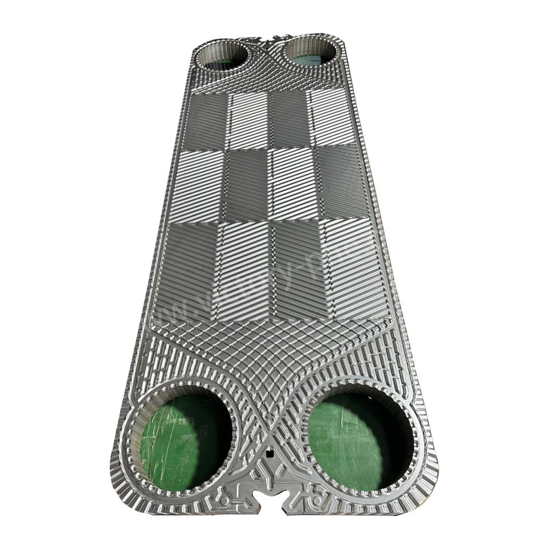 Industrial Plate Heat Exchanger Parts Chevron Plate Pattern
