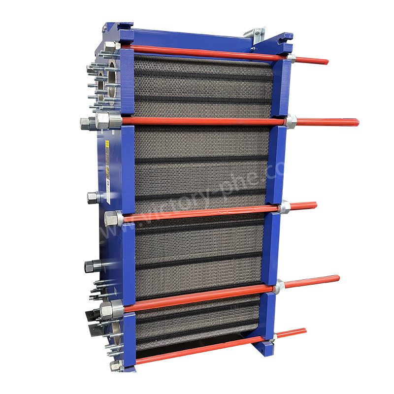 Nickle Plate Frame Heat Exchanger Industrial Cooling PHE Type Heat ...