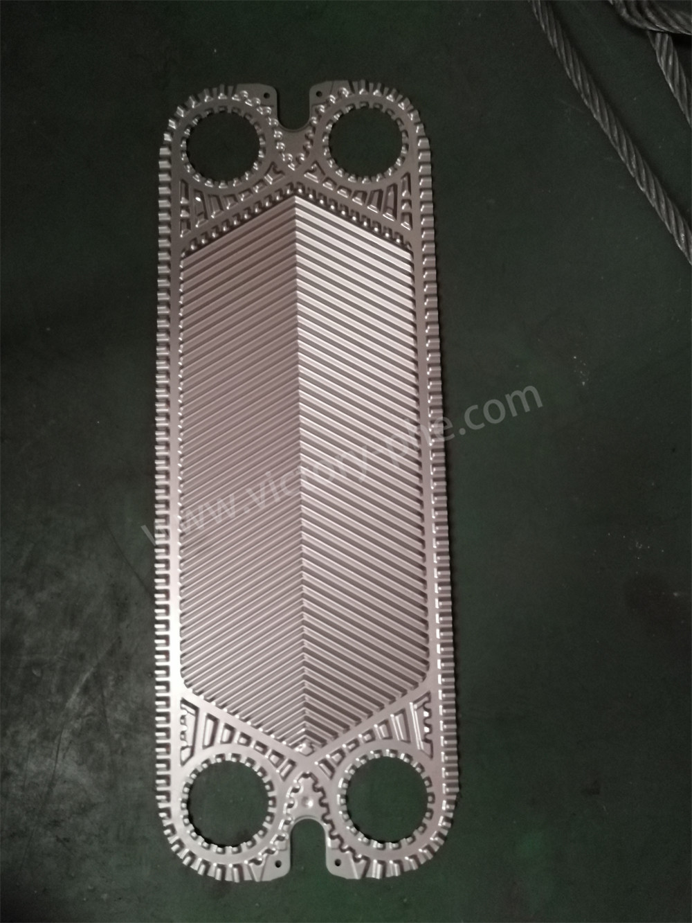 Industrial SUS304 Copper Brazed Plate Heat Exchanger With Herringbone ...
